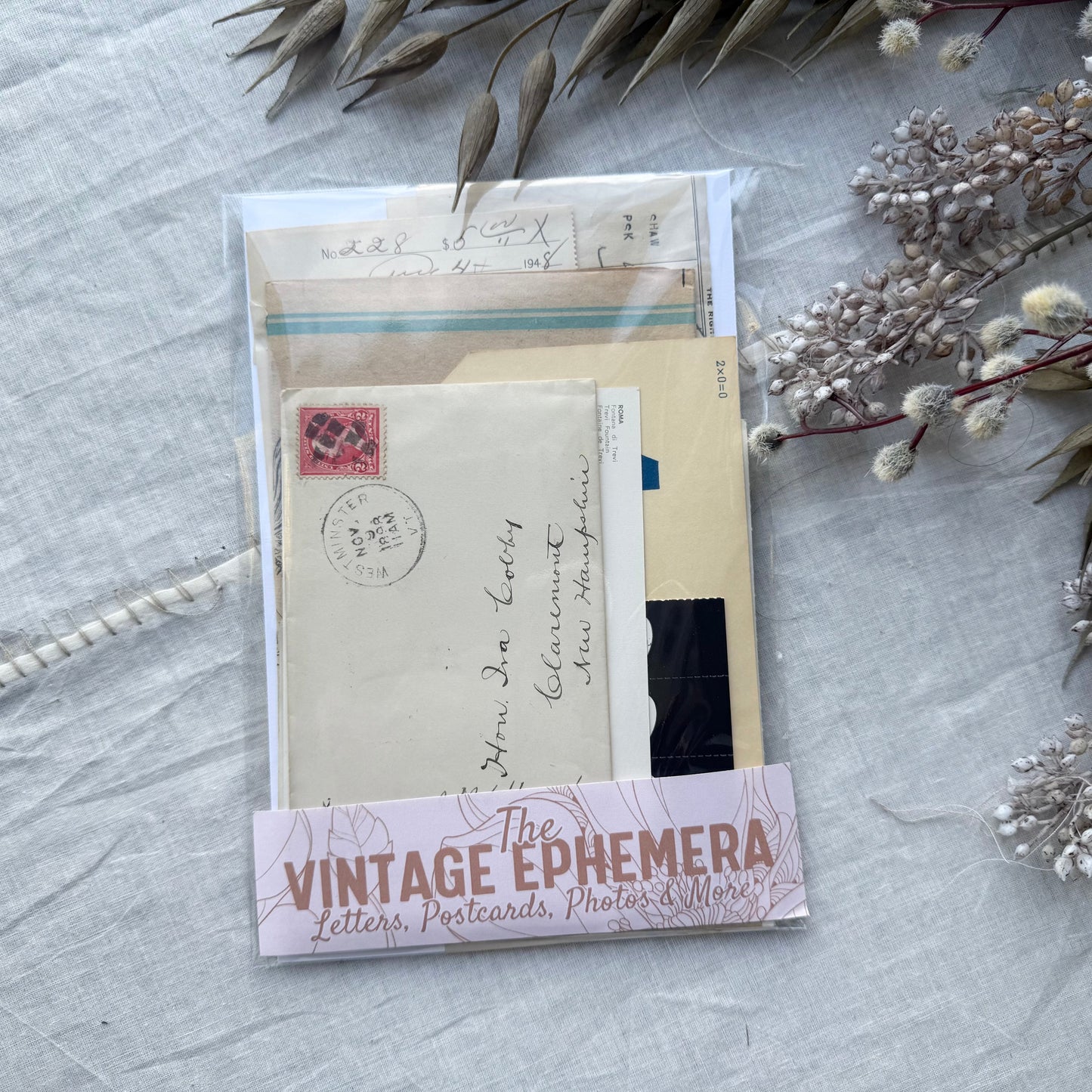 Assorted Vintage Ephemera Pack – The Reading Spa
