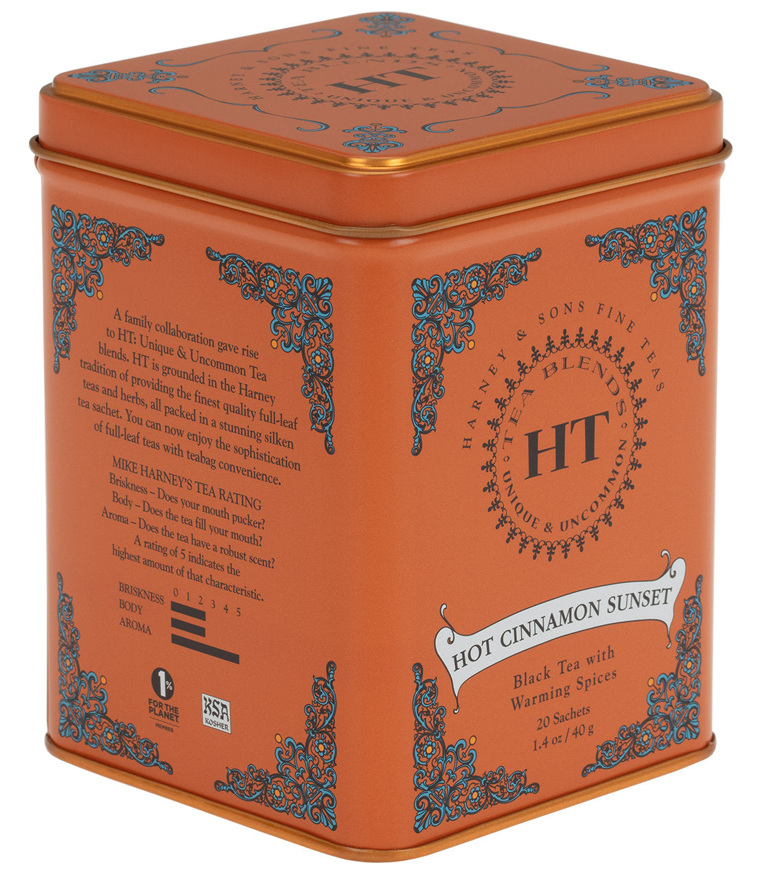 Hot Cinnamon Sunset, HT Tin of 20 Sachets – The Reading Spa