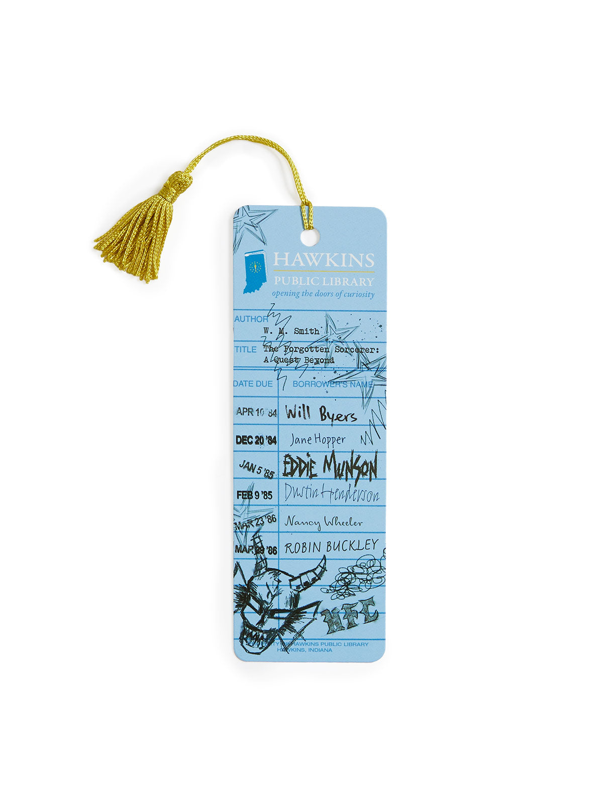 Stranger Things: Hawkins Public Library Bookmark – The Reading Spa